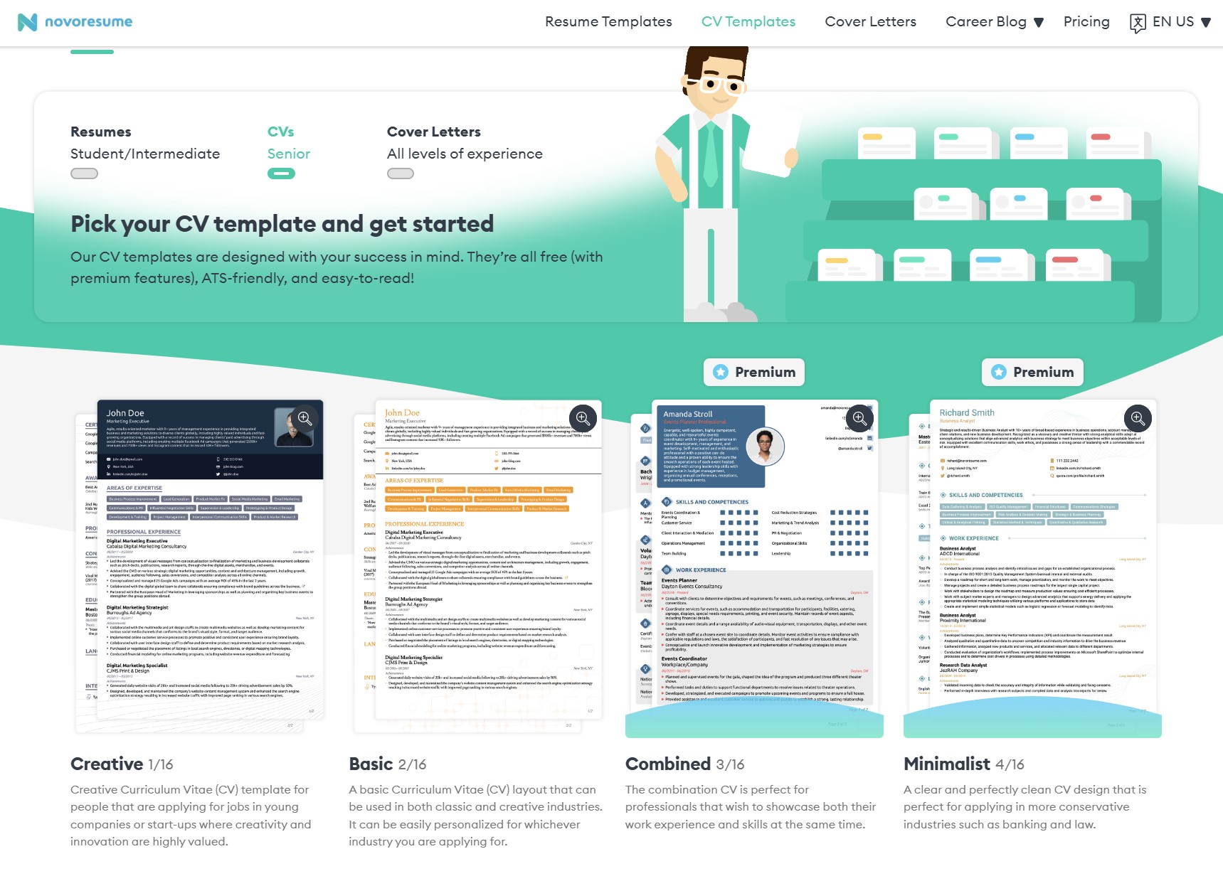 Les meilleurs sites et applications pour créer un CV professionnel ...